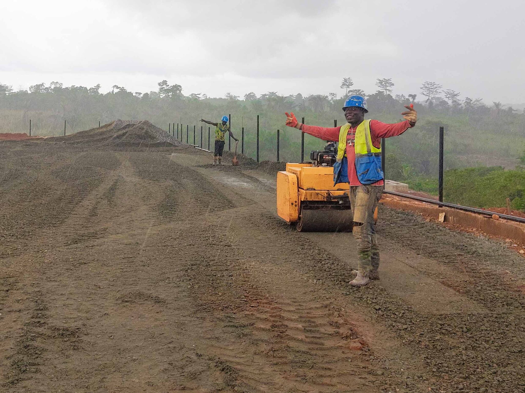 An internal road network & land rejuvenation - Koa